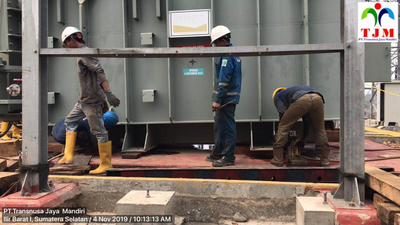 Clear Setting On Pondasi Trafo Unindo 60 Mva GI Gandus di Palembang ...
